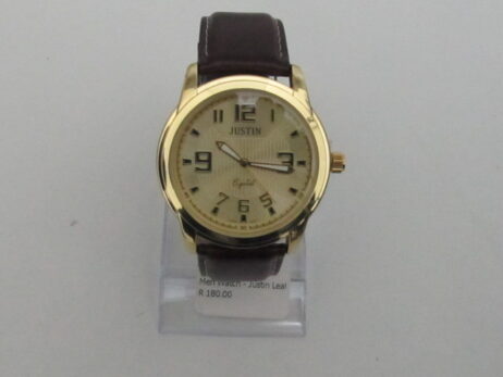 Justin gold watch – Classic Touch